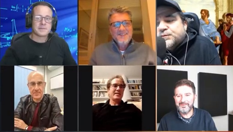 DR. CAMPRA, DR. SEVILLANO, JAVIER VILLACORTA, RICARDO DELGADO, MIGUEL ...